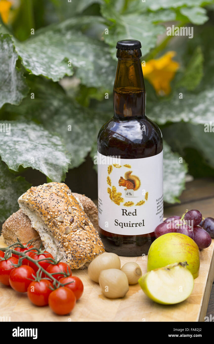 Squirrel Beer Bottle