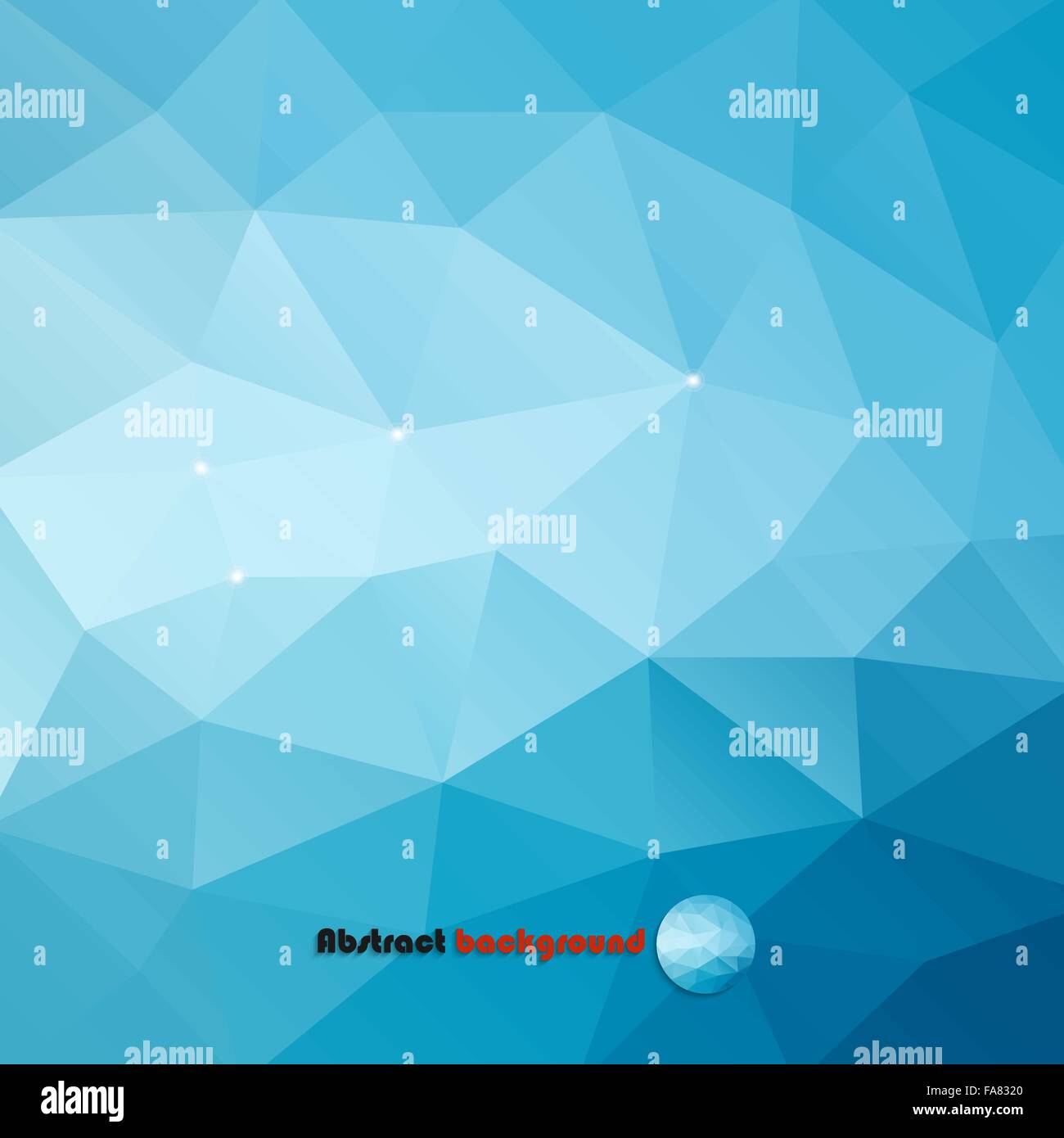 Abstract blue background with triangles hi-res stock photography and ...