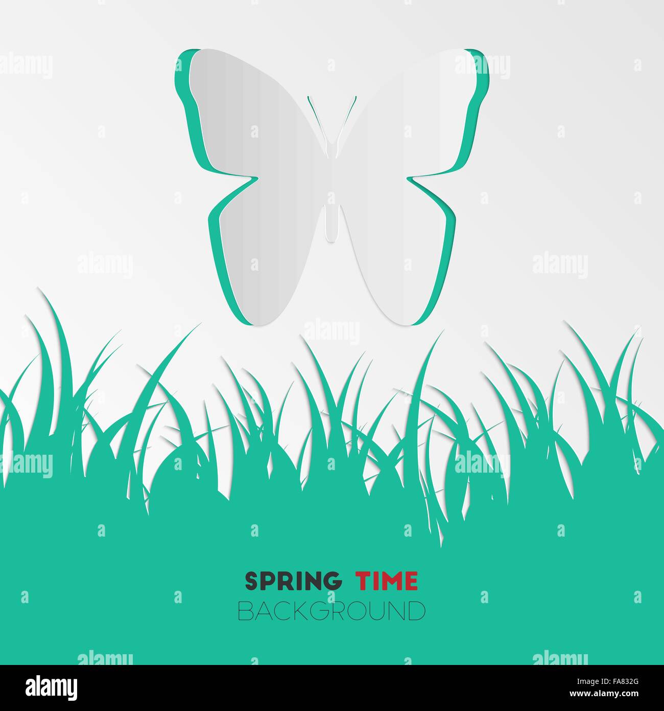 Vector illustration of spring background for your design Stock Vector ...