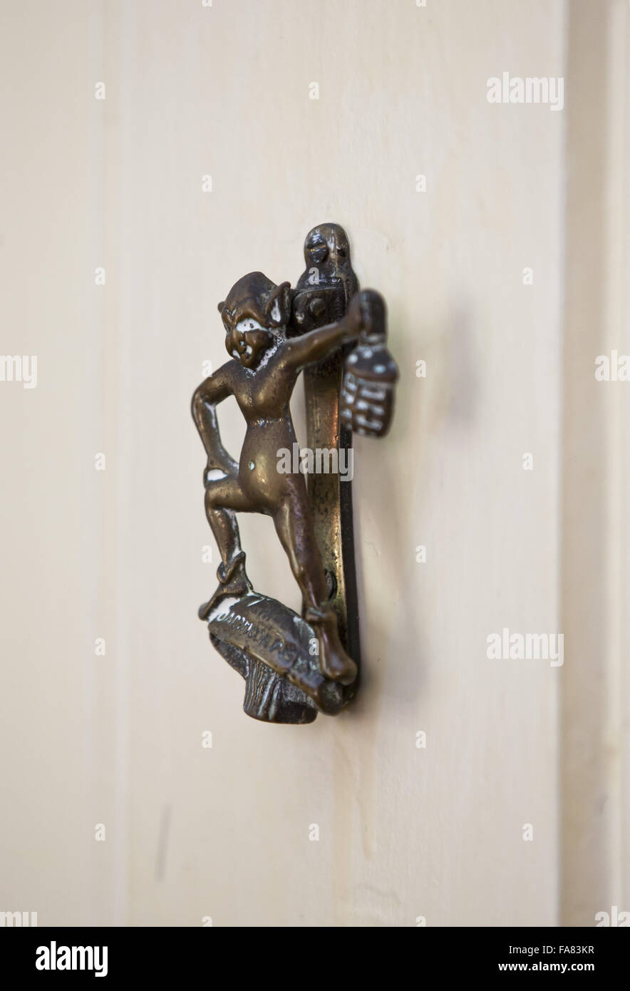Wall-mounted ornament at Max Gate, Dorset. The writer Thomas Hardy ...