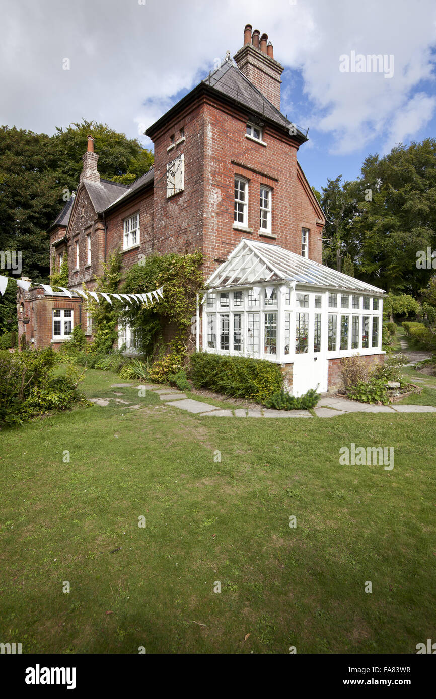 An exterior view of Max Gate, Dorset. The writer Thomas Hardy designed ...