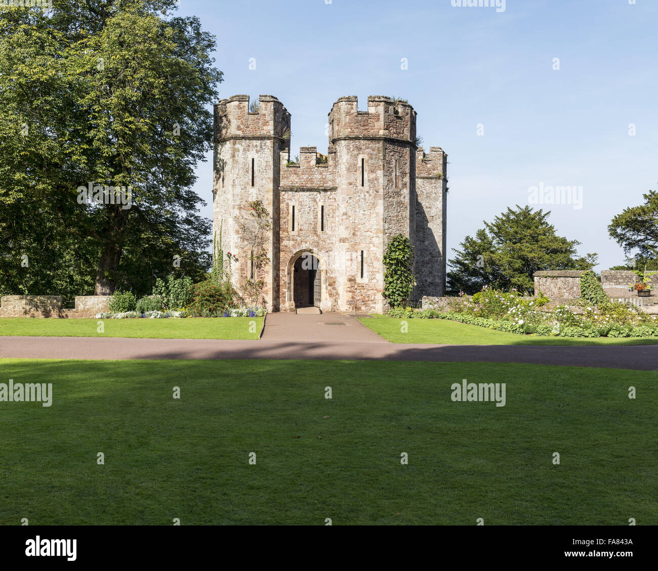 The Tenants Hall at Dunster Castle, Somerset. The Tenants Hall was ...