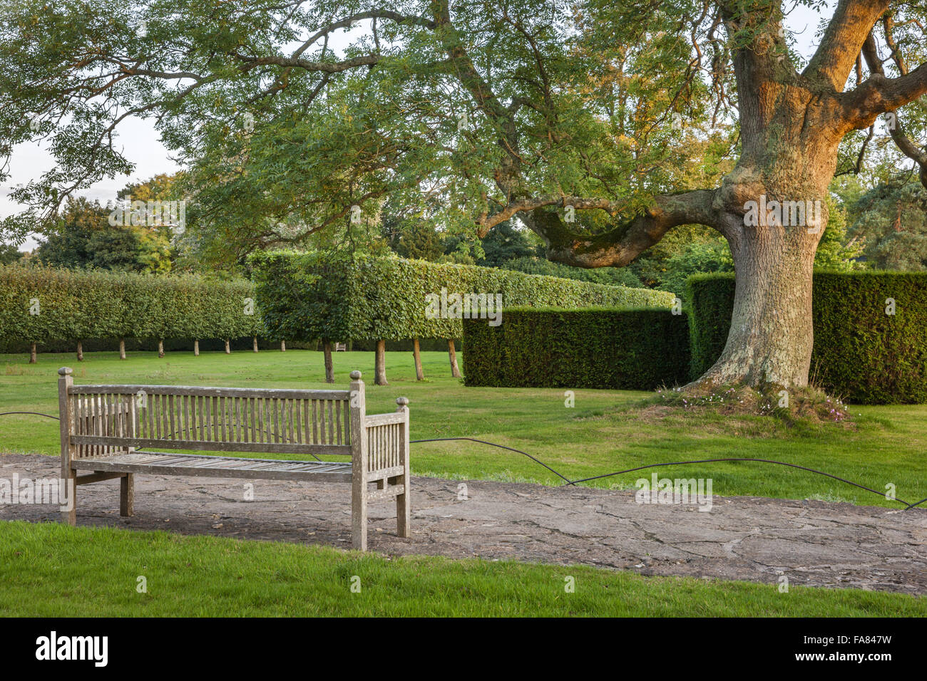 The garden in September at Bateman's, East Sussex. Bateman's was the ...