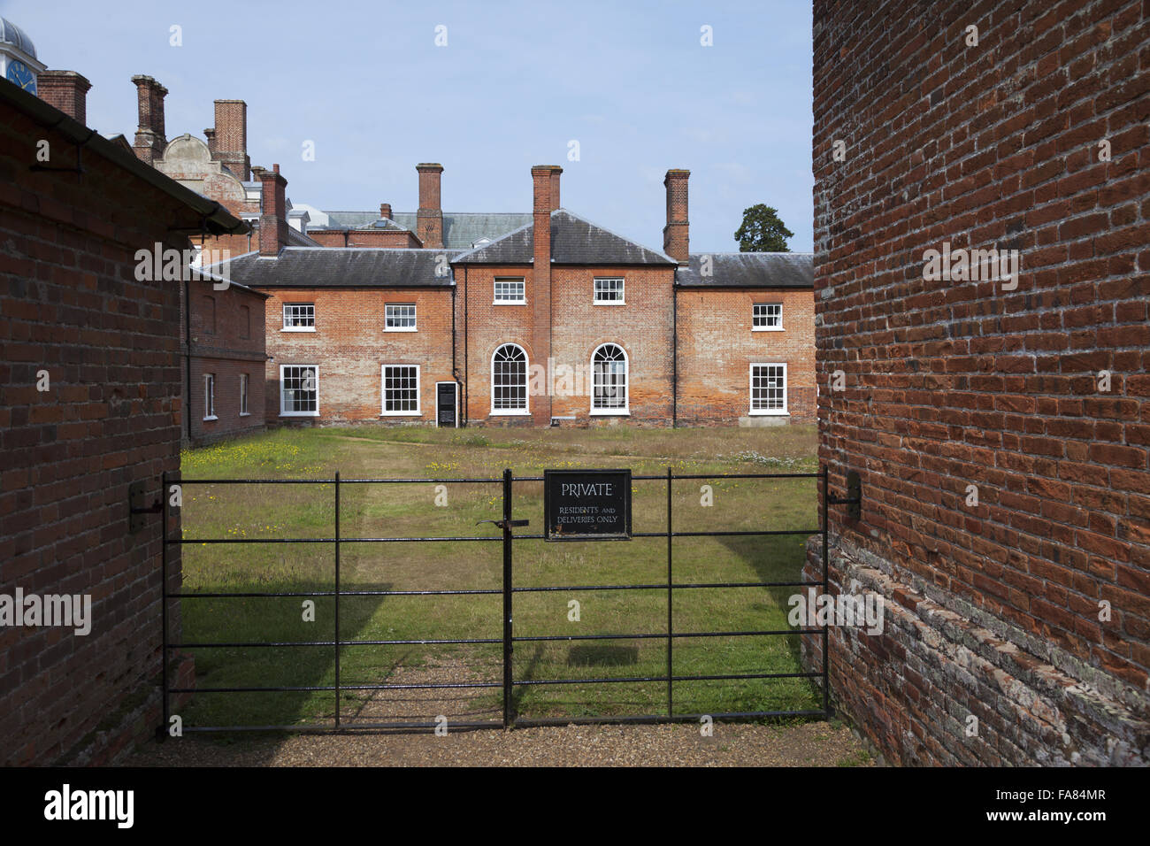 Exterior of the house at Felbrigg Hall, Gardens and Estate, Norfolk ...