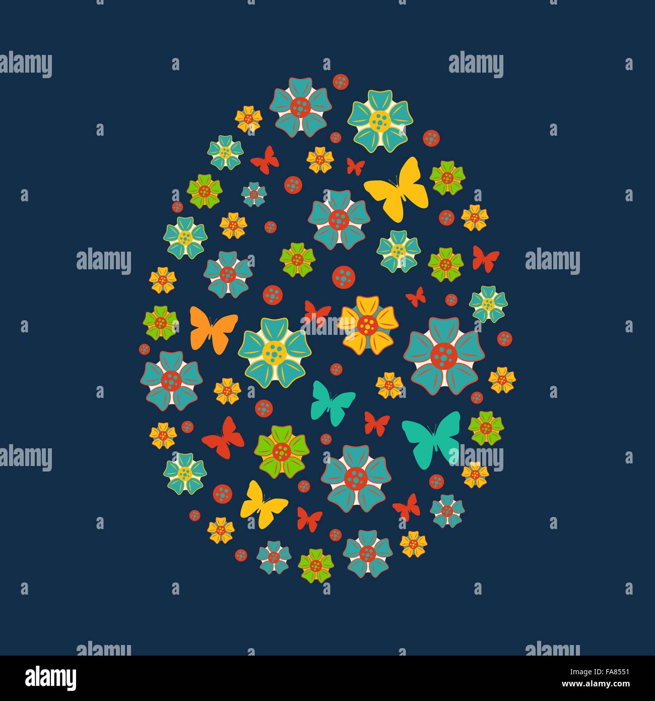 Vector illustration of an abstract easter background for your design ...