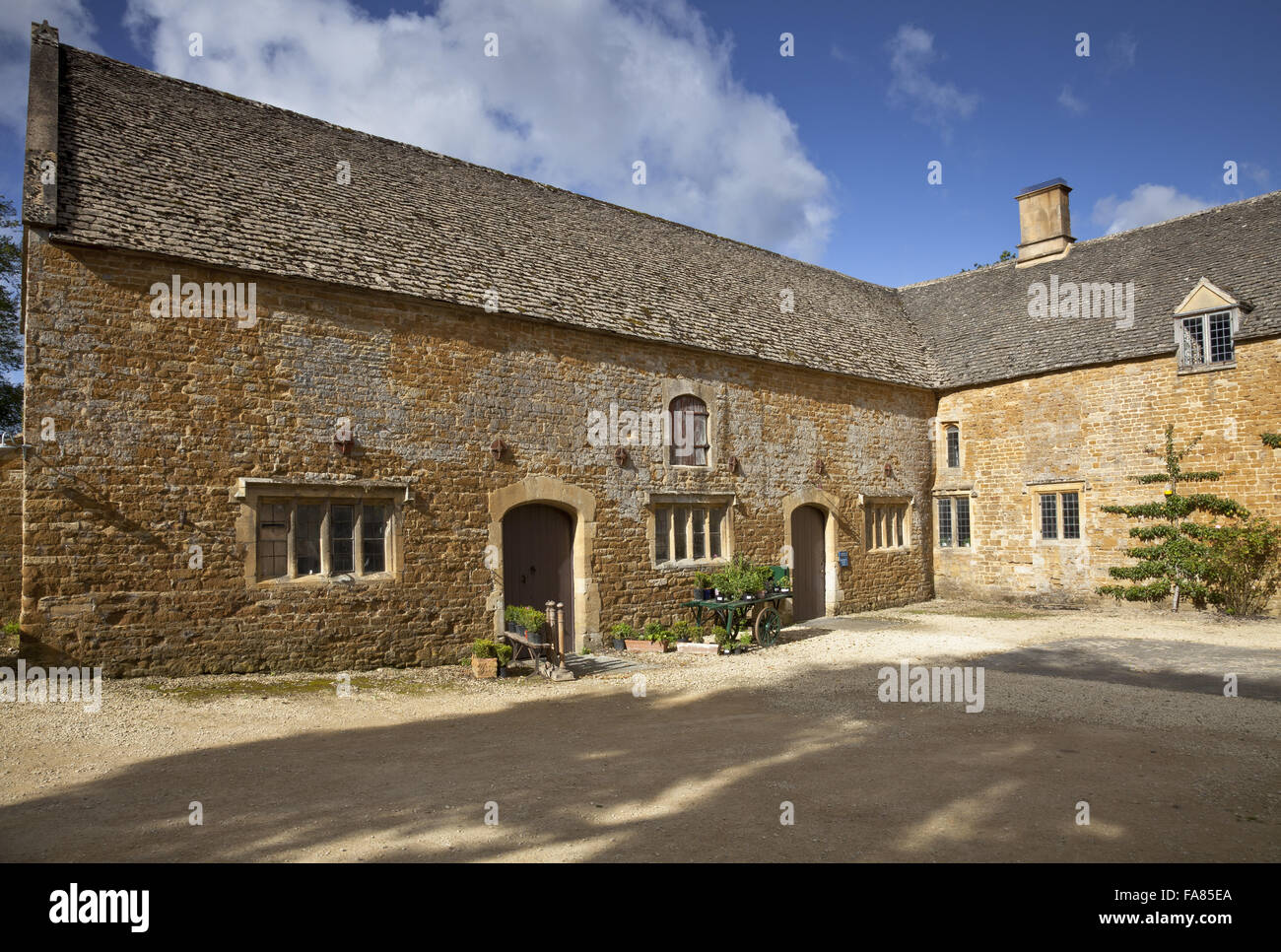 The Stable Yard at Chastleton House, Oxfordshire Stock Photo - Alamy