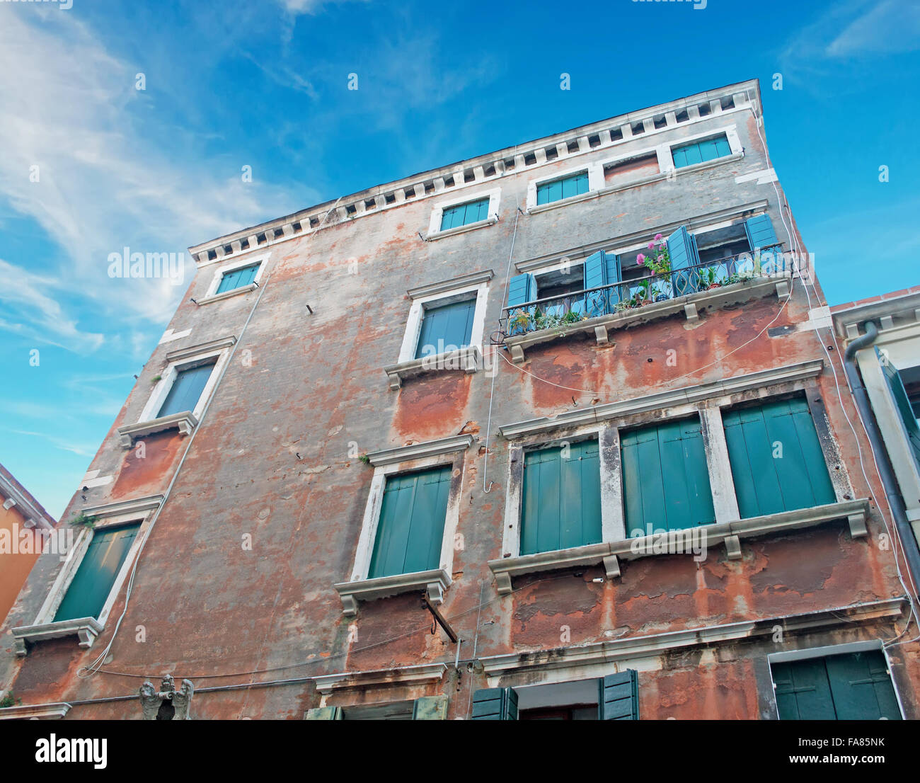 picturesque windows in Venice, Italy Stock Photo - Alamy