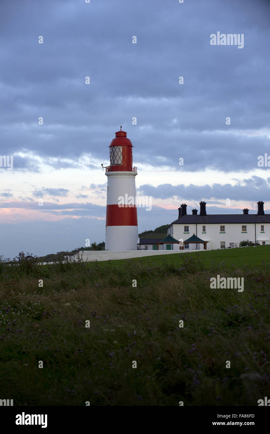 Souter Lighthouse, Tyne & Wear. This was the first purpose-built ...
