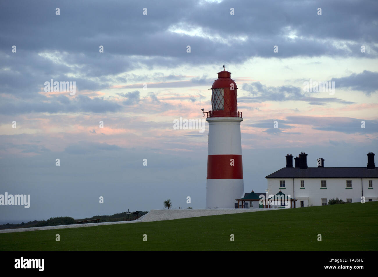 Souter Lighthouse, Tyne & Wear. This was the first purpose-built ...