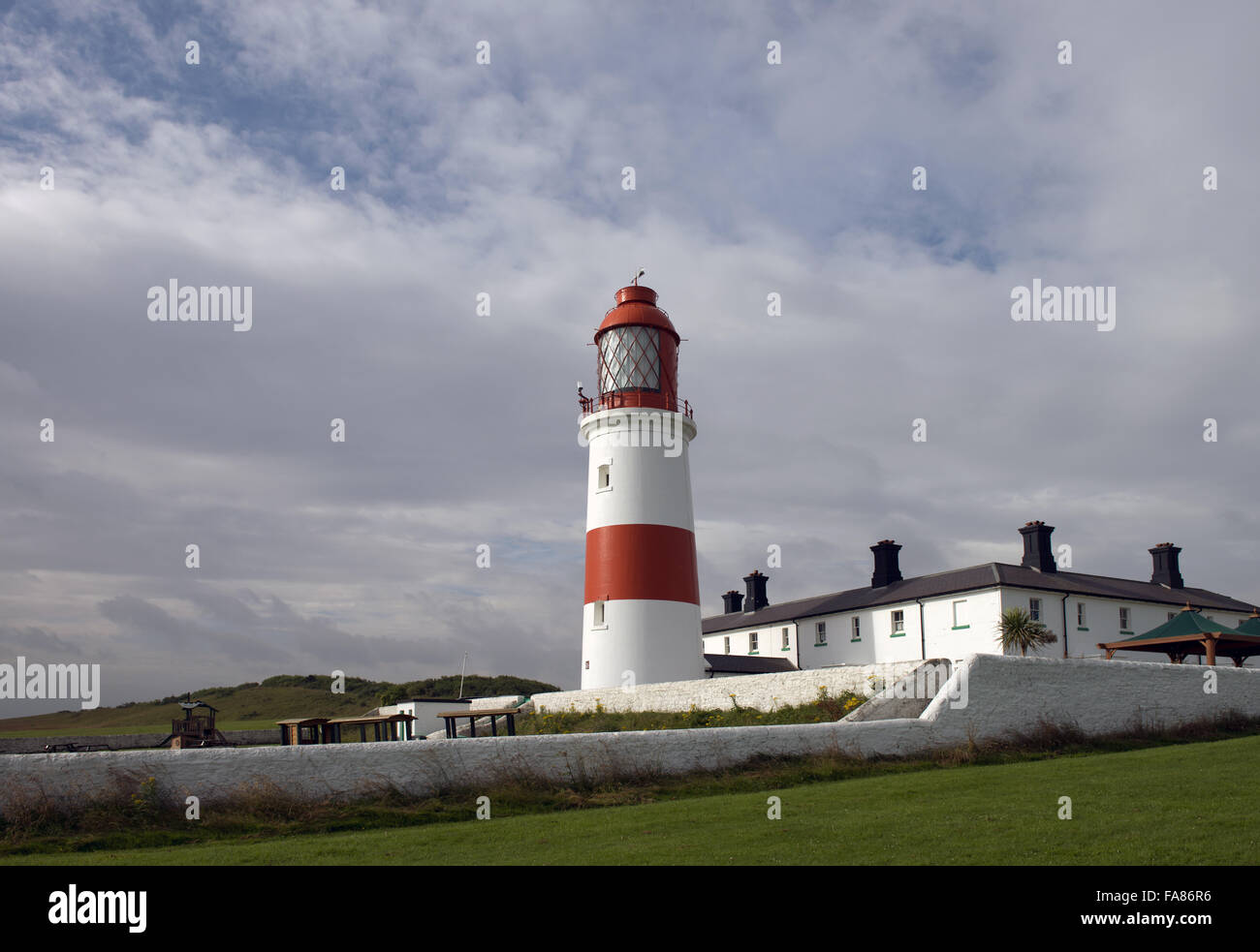 Souter Lighthouse, Tyne & Wear. This was the first purpose-built ...