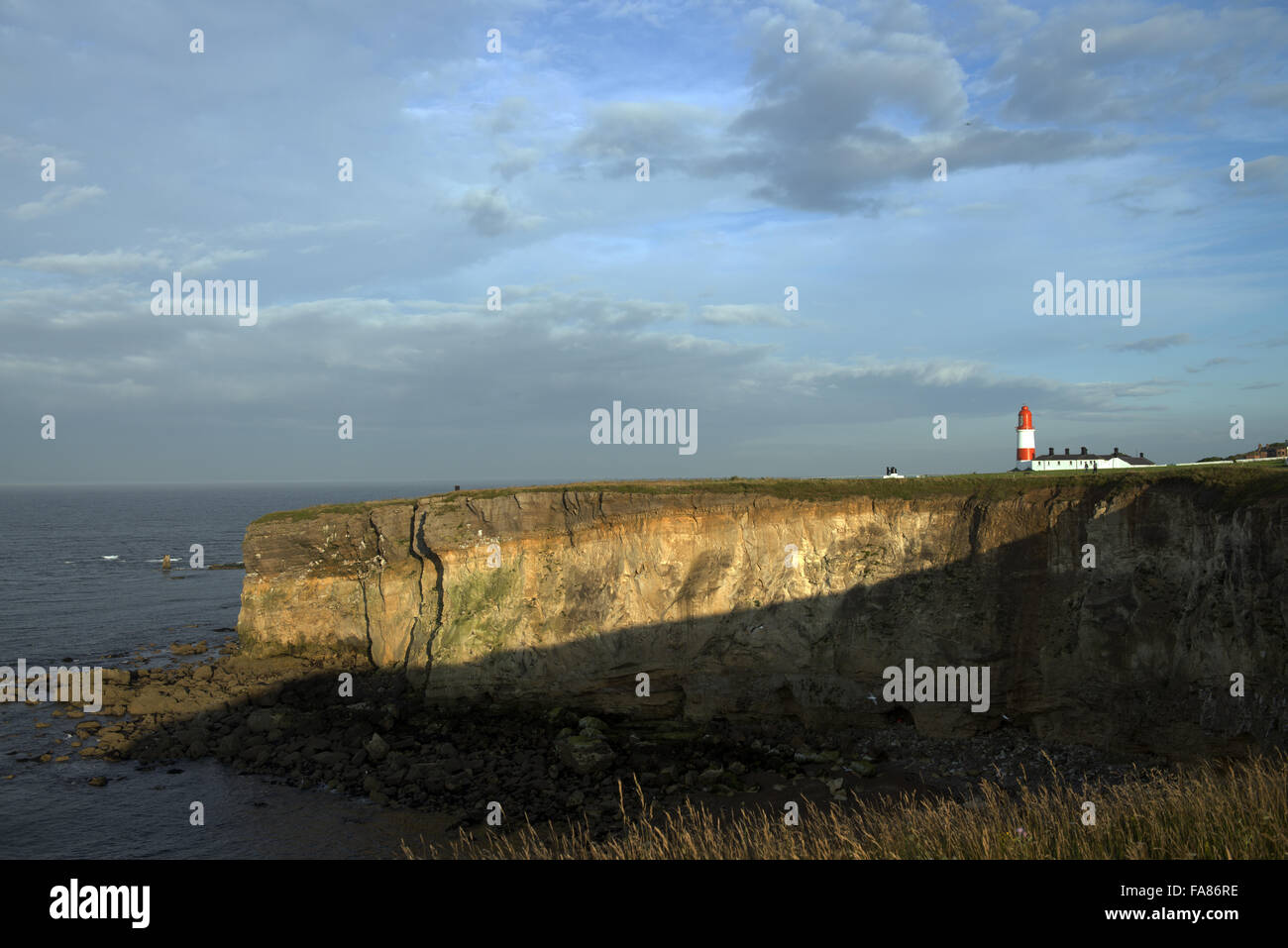Souter Lighthouse, Tyne & Wear. This was the first purpose-built ...