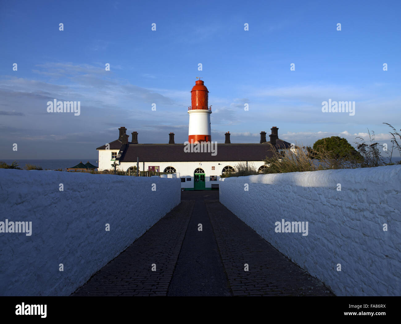 Souter Lighthouse, Tyne & Wear. This was the first purpose-built ...