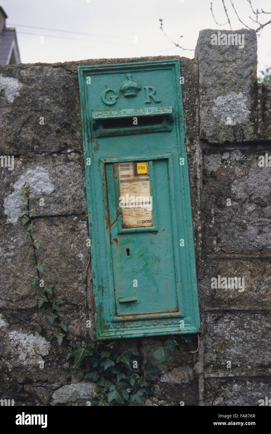 Ireland, Dublin, rural mailbox Stock Photo - Alamy