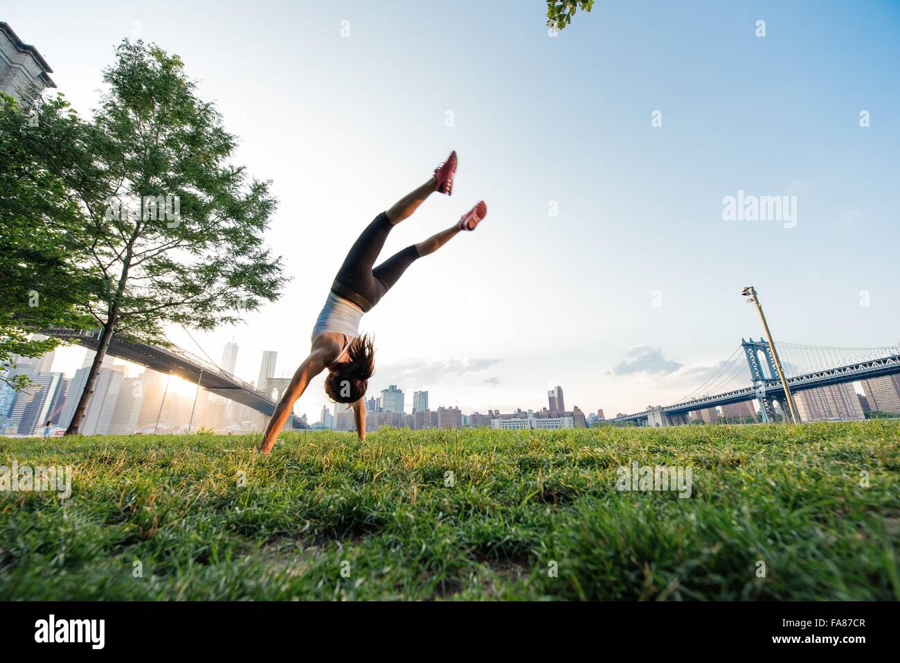 Handstand bridge hi-res stock photography and images - Alamy