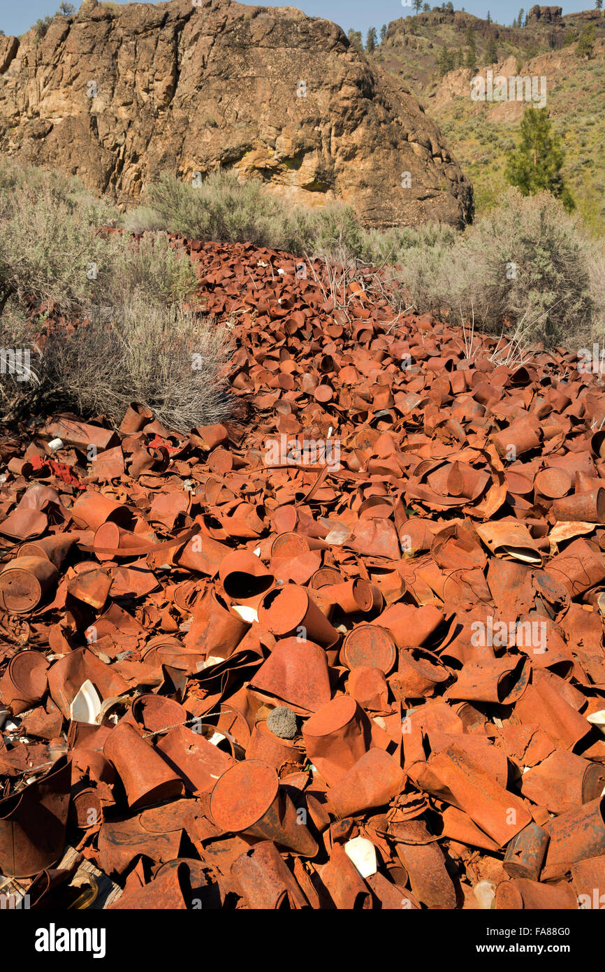 WASHINGTON - Old dump for thousands of tin cans and assorted pieces of ...