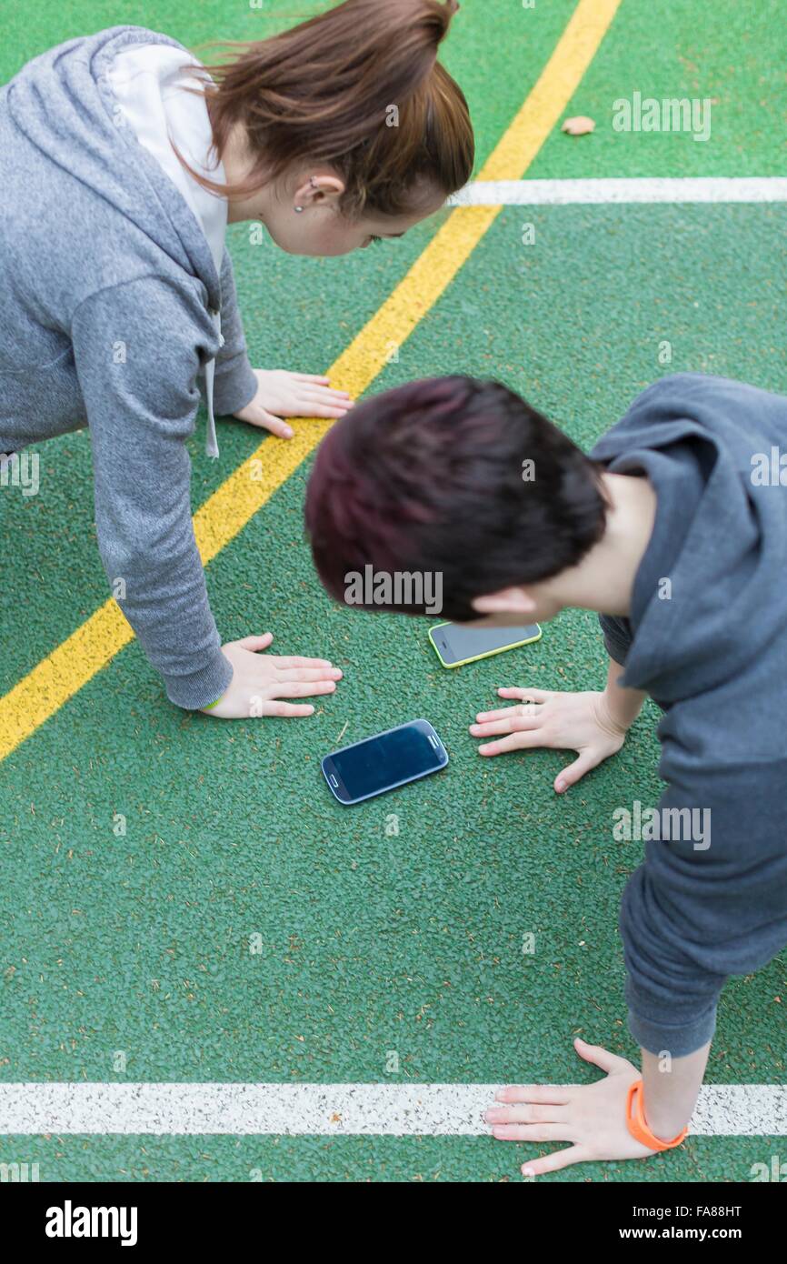 Hand release push ups hi-res stock photography and images - Alamy