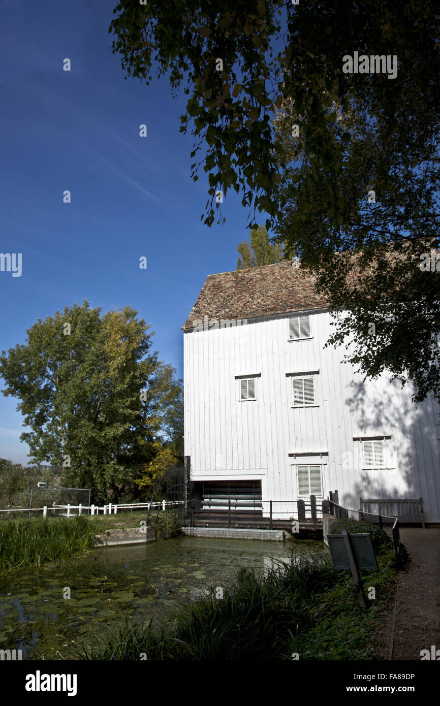 Lode Mill at Anglesey Abbey, Cambridgeshire. Lode Mill is a working ...