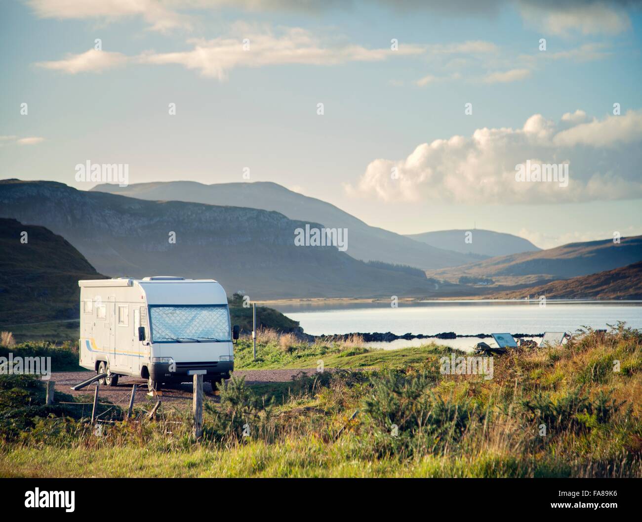Camping Ullapool Stock Photos & Camping Ullapool Stock Images - Alamy