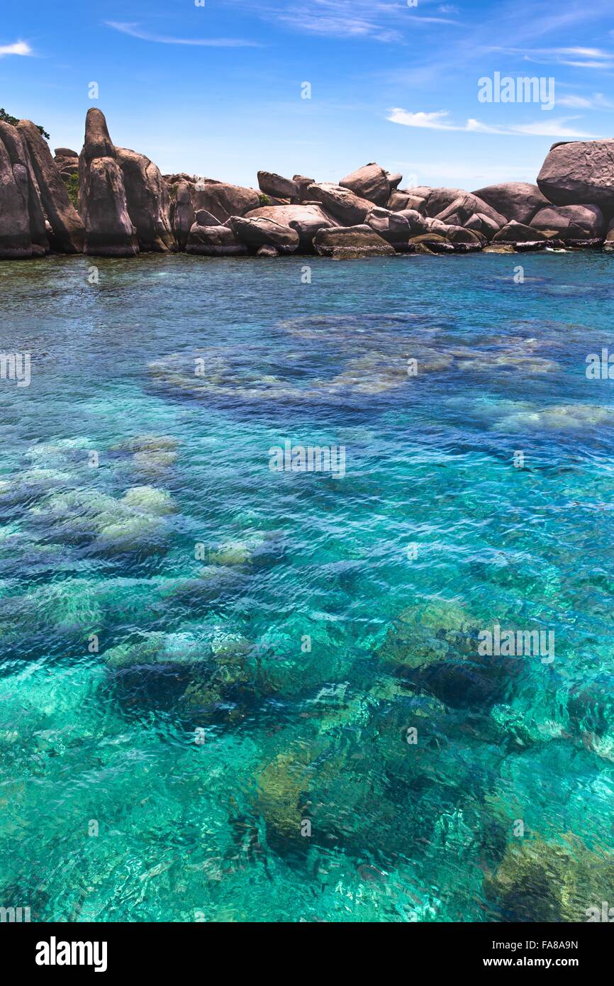 Clear ocean view, Koh Samui, Thailand Stock Photo - Alamy