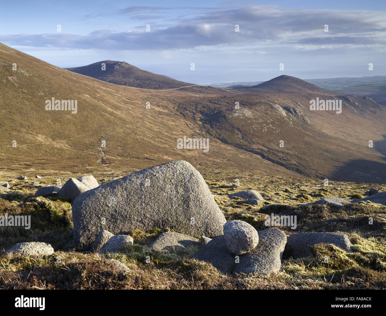 Slieve Donard, Mourne Mountains, County Down, Northern Ireland. Slieve ...
