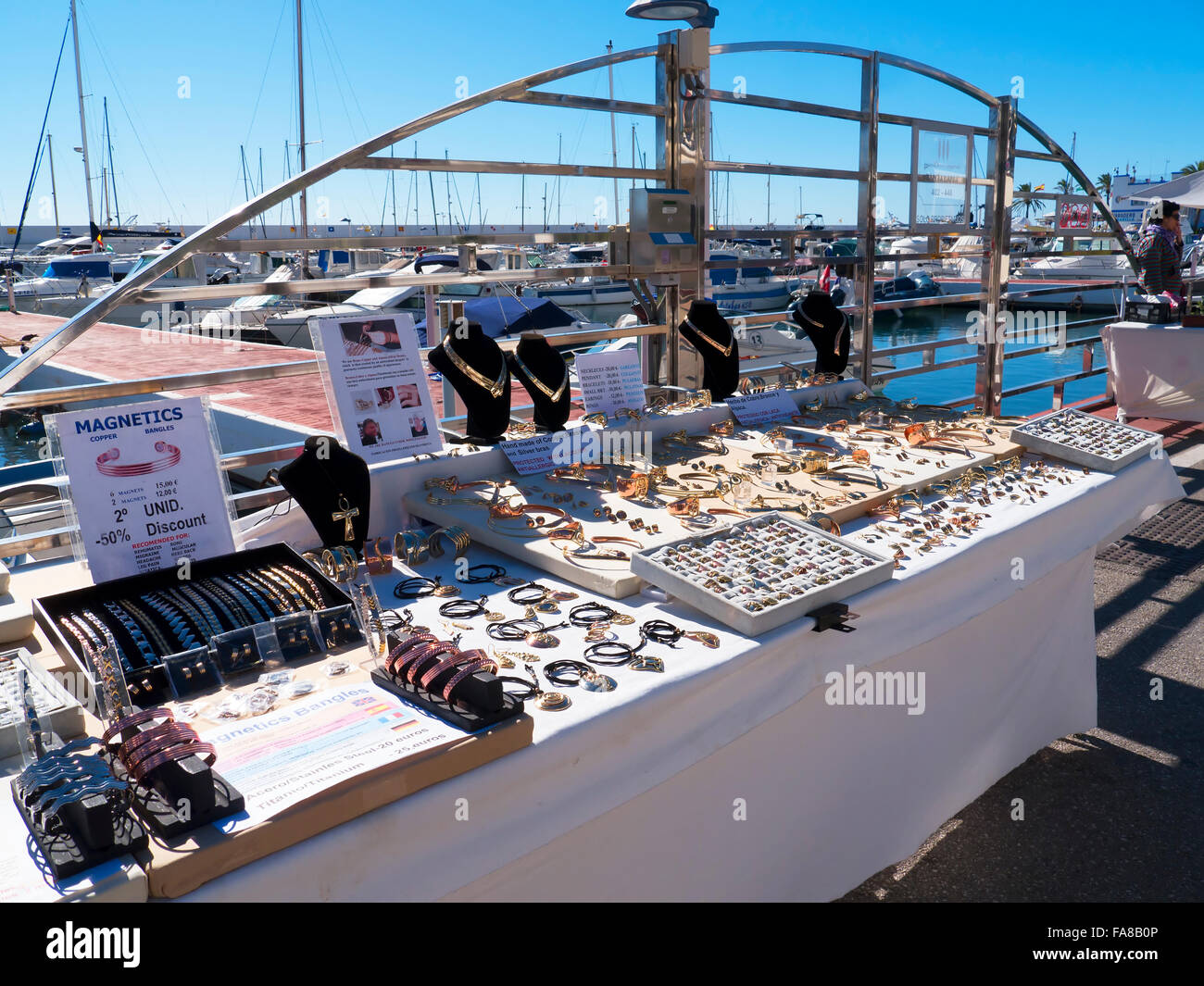 Craft items for sale in the Stylish Town of Marbella on the Costa del ...