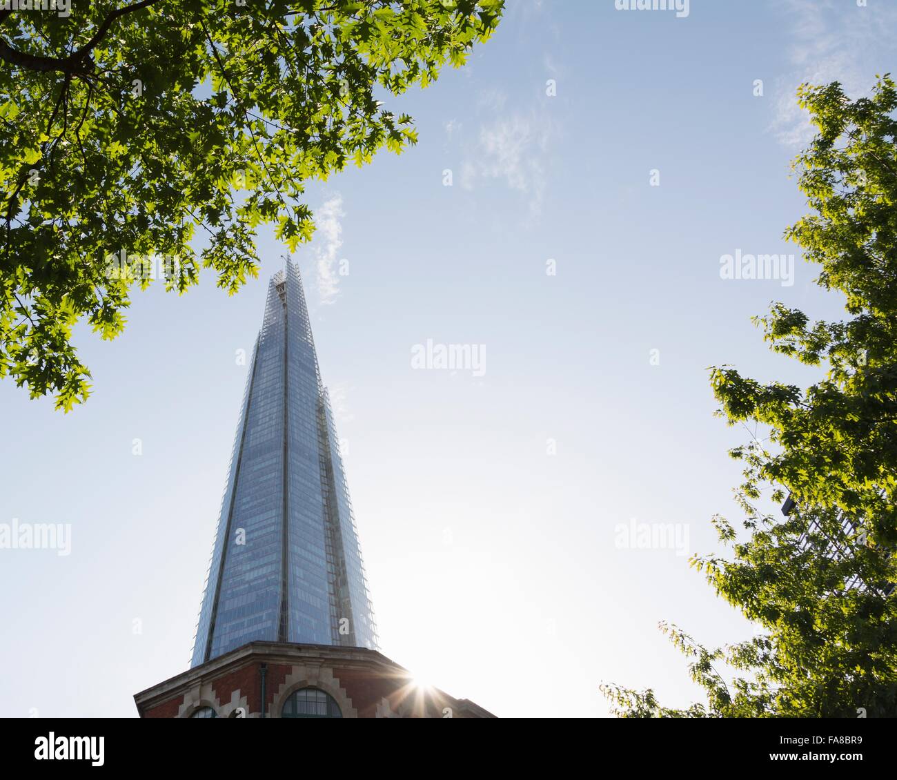 The Shard, low angle view, London, England, UK Stock Photo - Alamy