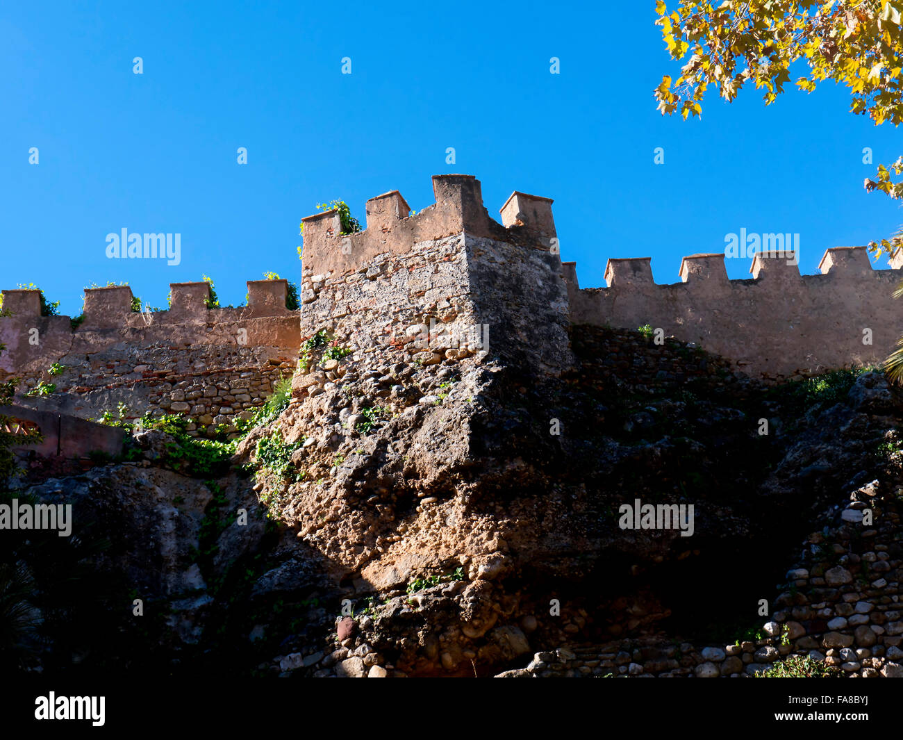 Moorish Castle in the Stylish Town of Marbella on the Costa del Sol ...