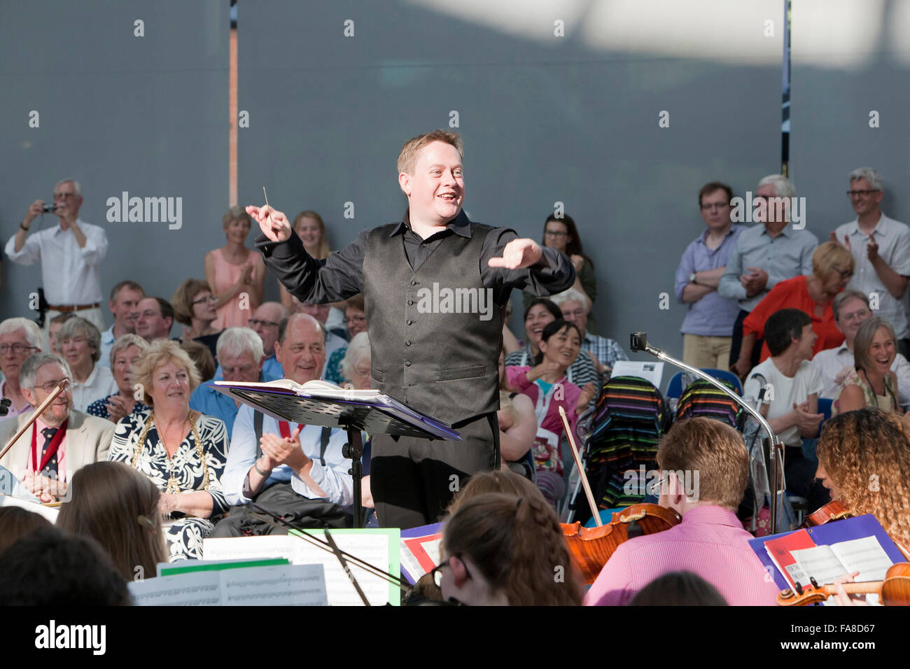 Conducting conductor andrew morley hi-res stock photography and images ...
