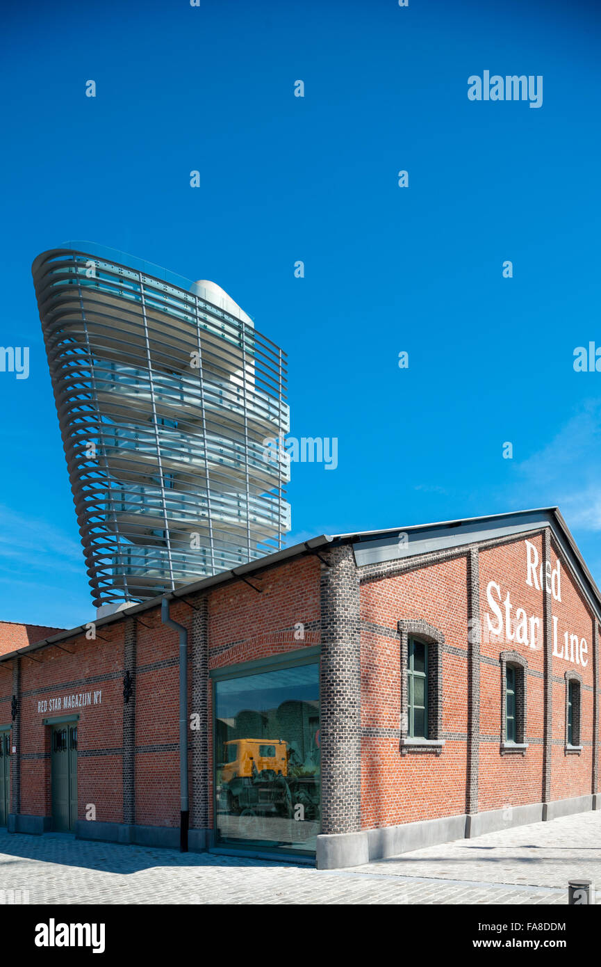 Belgium, Antwerpen - Red star line museum Stock Photo - Alamy