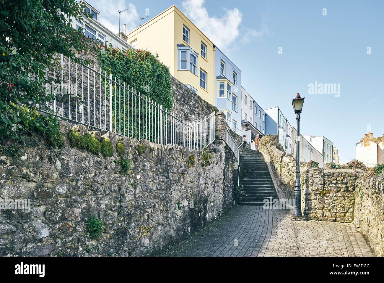 Tenby medieval town wall hi-res stock photography and images - Alamy