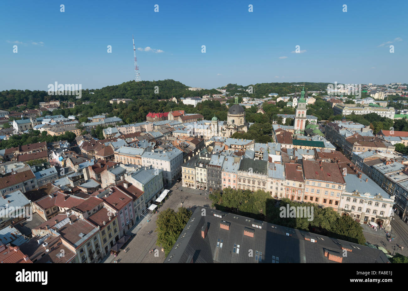 Lviv downtown hi-res stock photography and images - Alamy