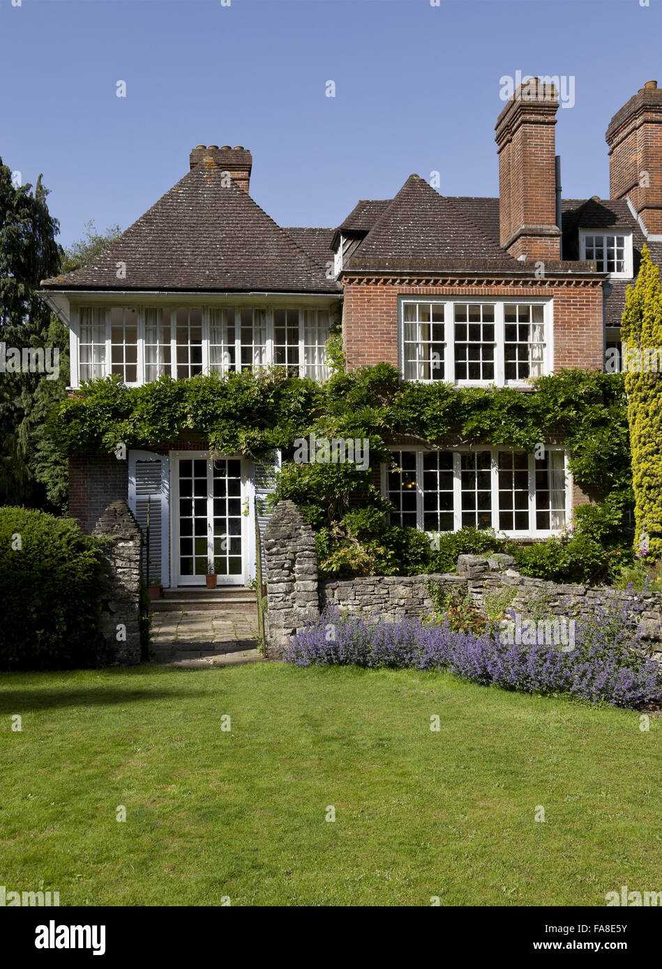 Nuffield Place, Oxfordshire. The house was designed by Oswald Partridge ...