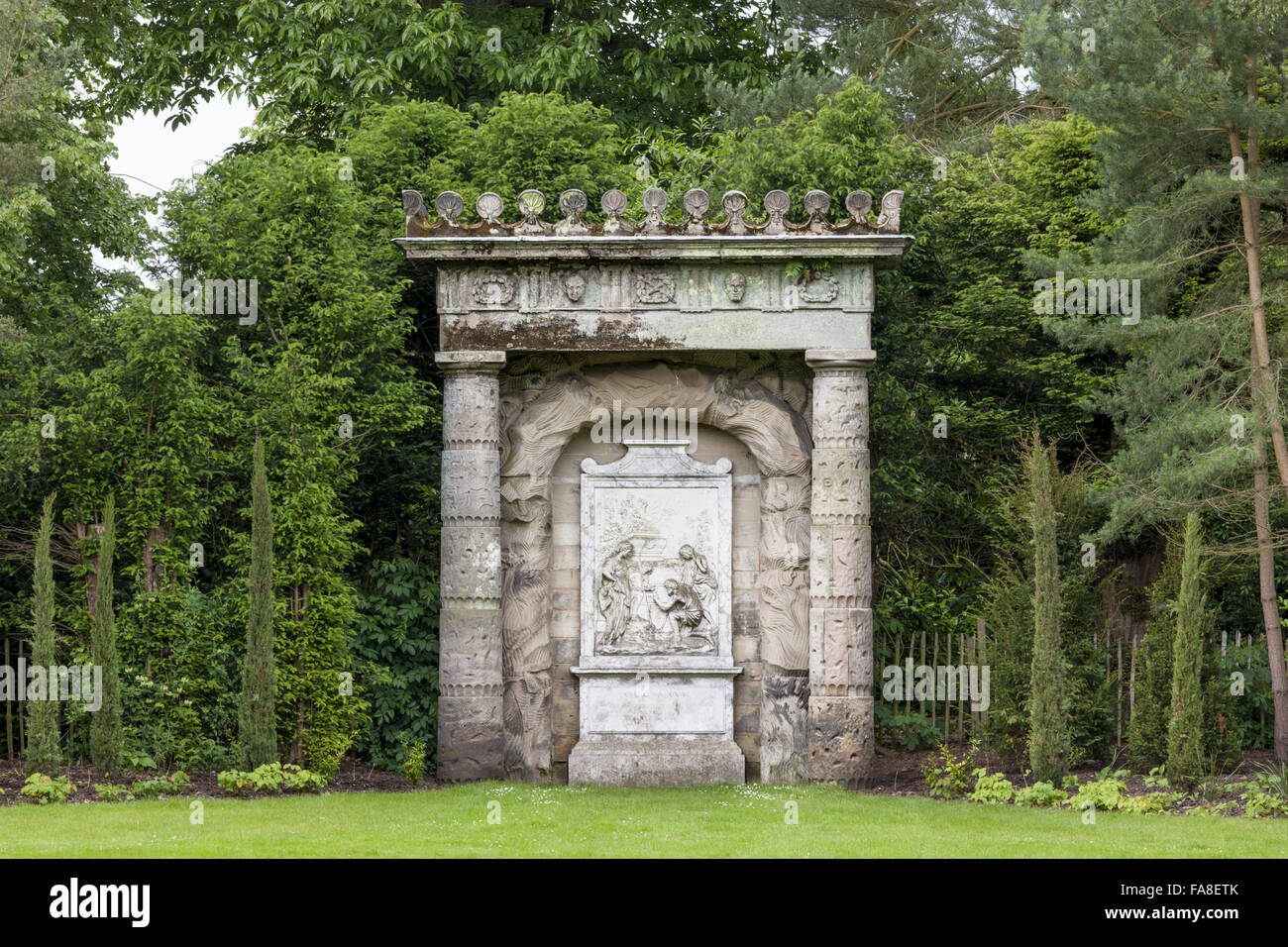 The Shepherd's Monument on the Shugborough Estate, Staffordshire. The ...