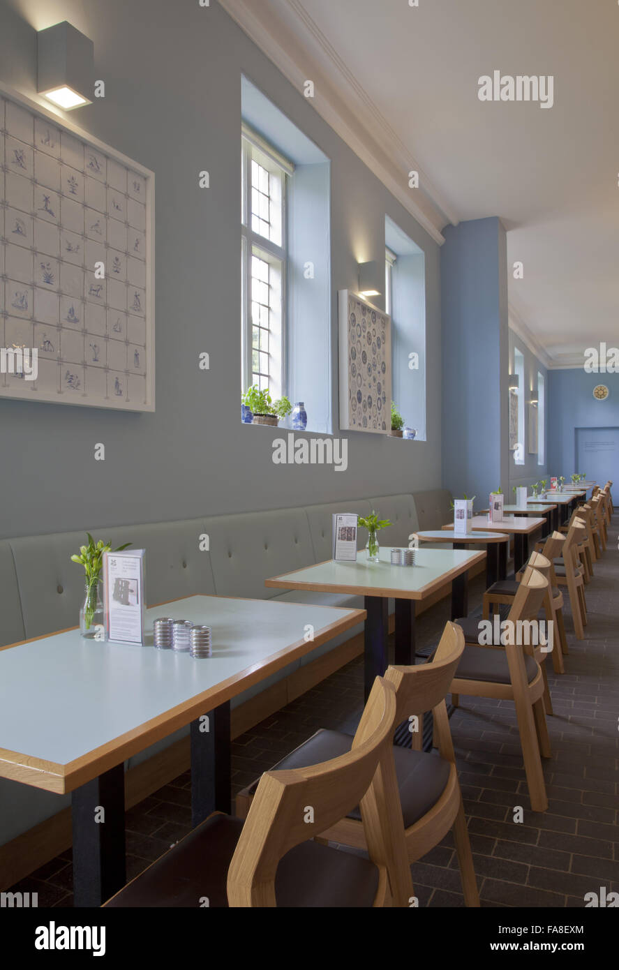 Inside the cafe at Dyrham Park, Gloucestershire Stock Photo - Alamy