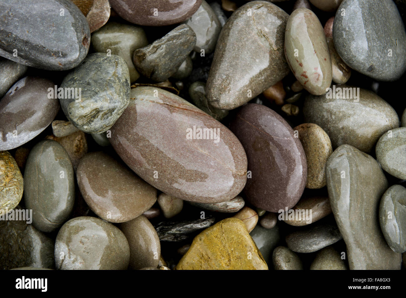 Heddon valley pebbles hi-res stock photography and images - Alamy