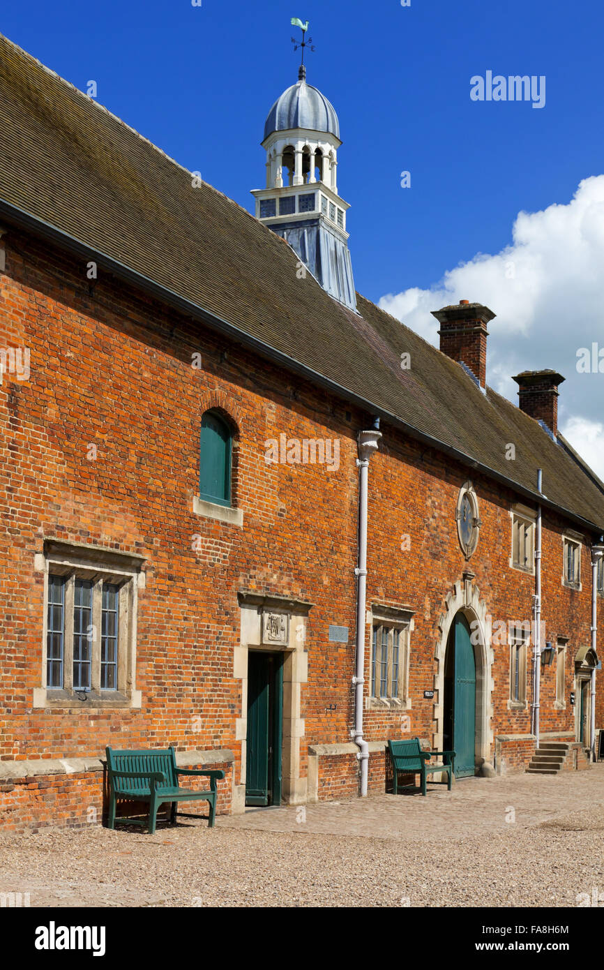 The Stable Block at Sudbury Hall, Derbyshire Stock Photo - Alamy
