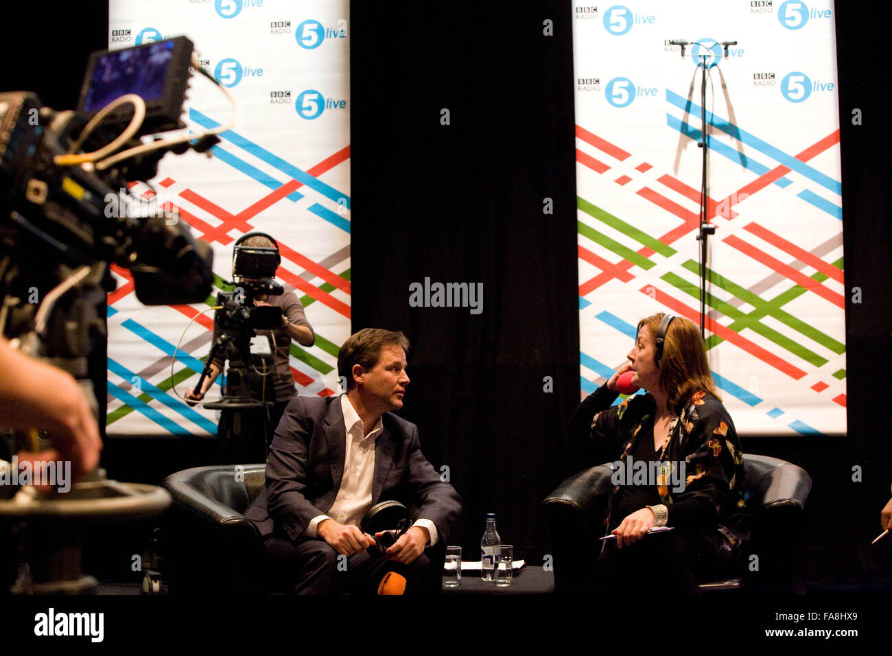 Bbc radio interview hi-res stock photography and images - Alamy