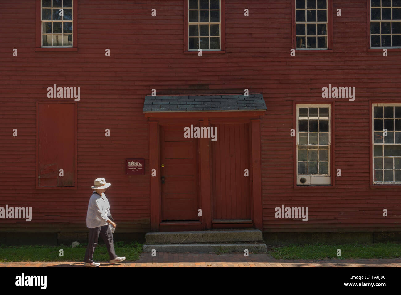 Strawbery Banke museum in Portsmouth NH Stock Photo - Alamy