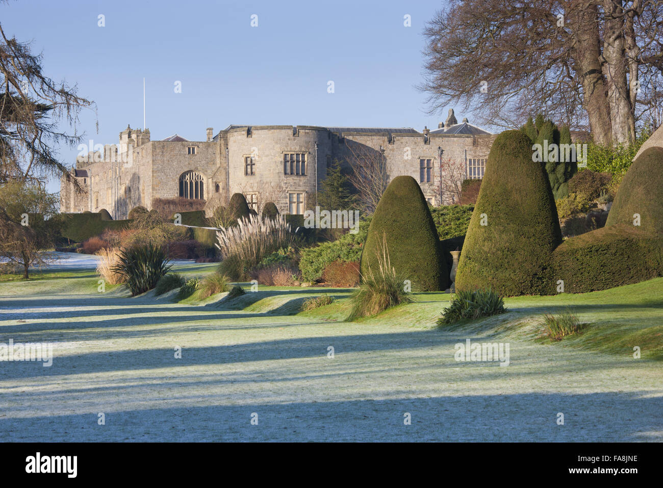Chirk castle gardens hi-res stock photography and images - Alamy