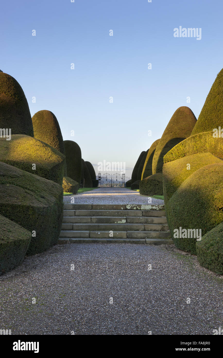 Chirk Castle Gates High Resolution Stock Photography and Images - Alamy