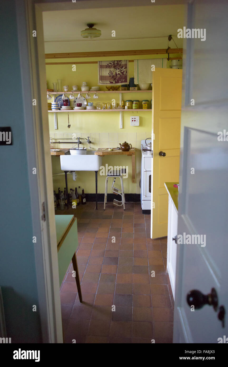 View into the Kitchen at 20 Forthlin Road, Allerton, Liverpool, the ...