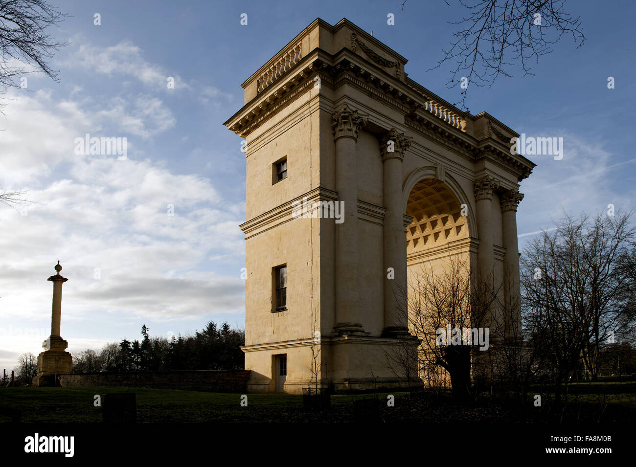The Corinthian Arch at Stowe, Buckinghamshire. The Corinthian Arch was ...