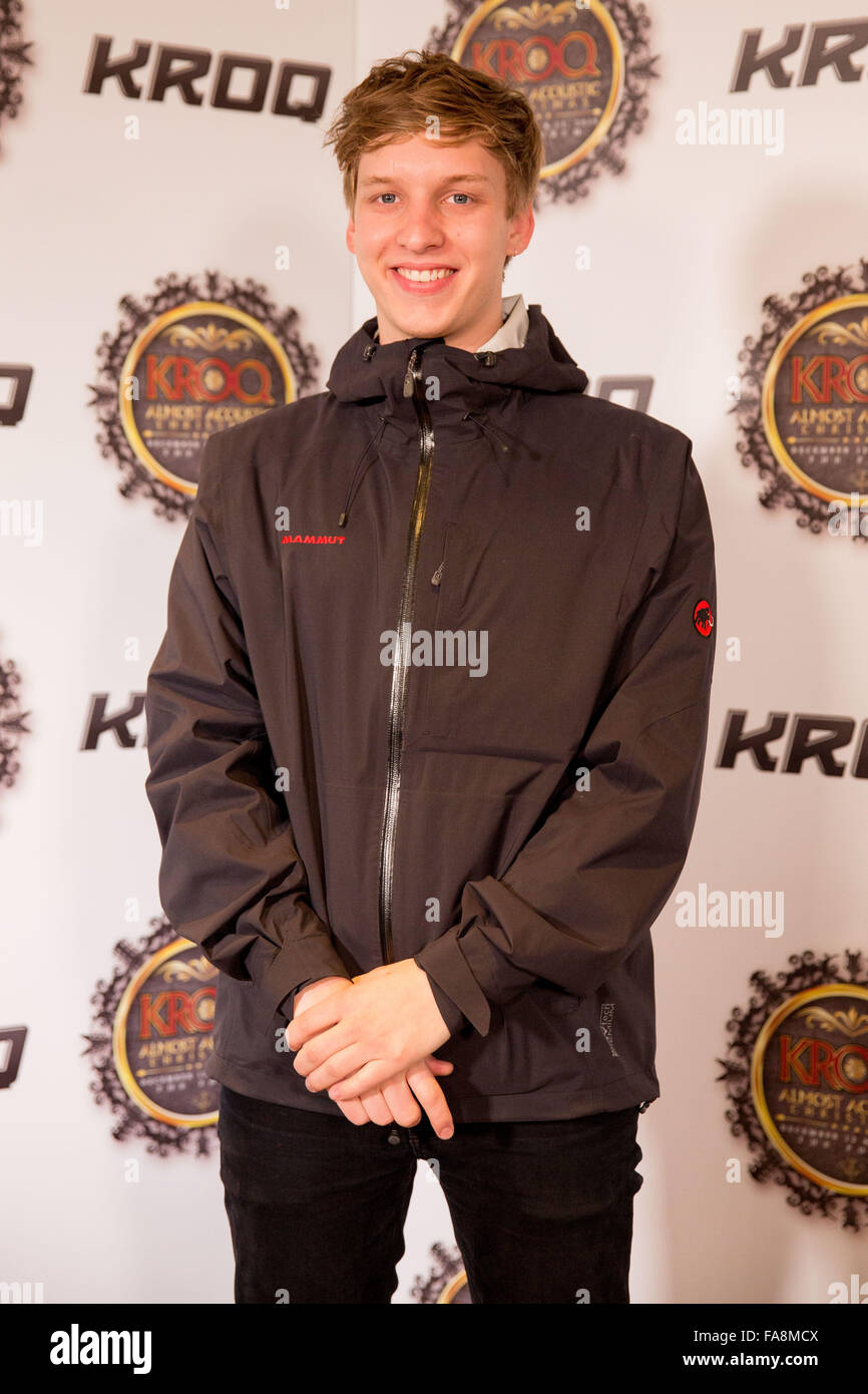 Los Angeles, California, USA. 13th Dec, 2015. Musician GEORGE EZRA ...