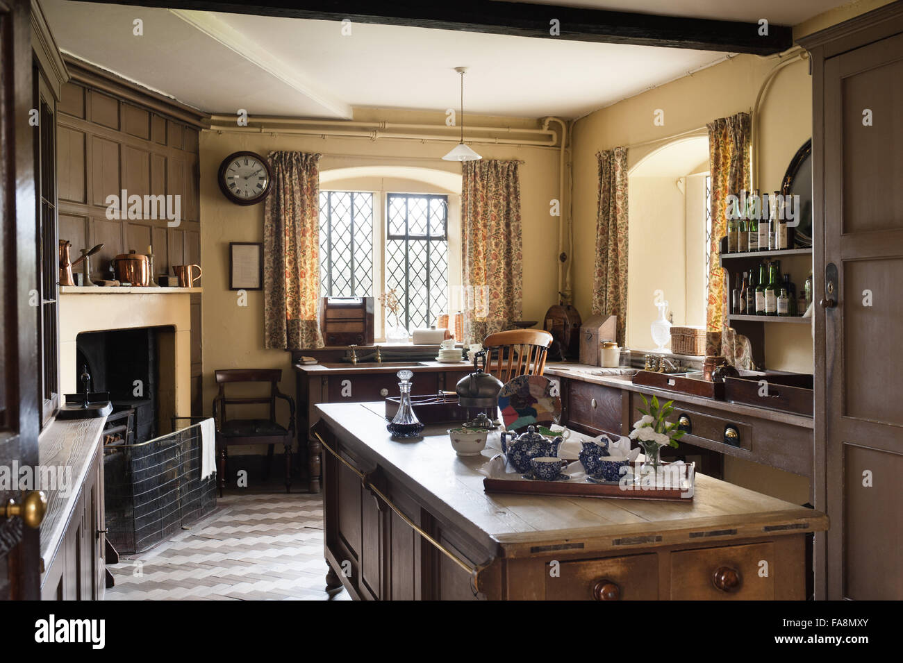 Mansion Palace Butlers Pantry Elm Court: Gilded Age Pantry Edible
