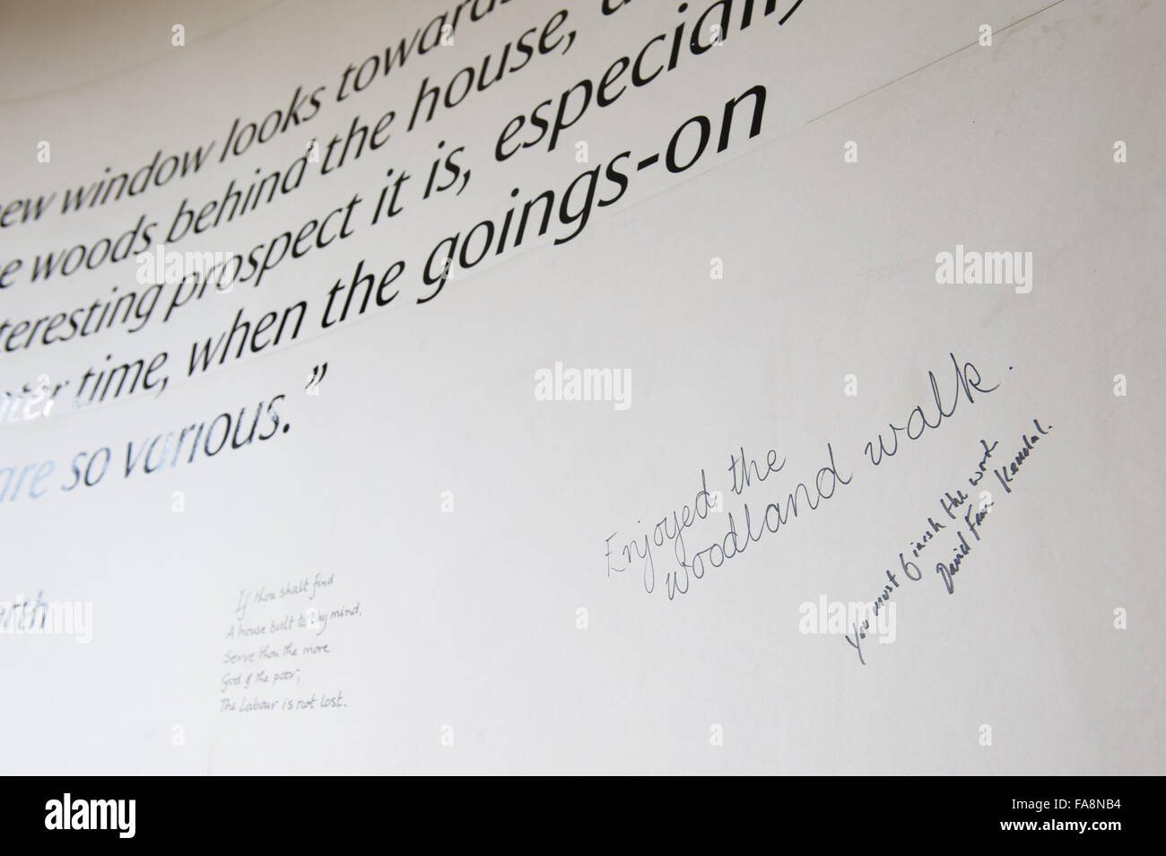 Visitor comments at Allan Bank, once home to William Wordsworth and ...