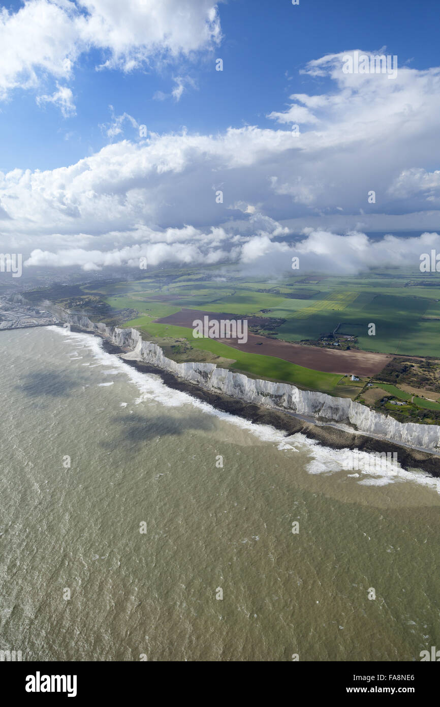 Cliffs of dover aerial hi-res stock photography and images - Alamy