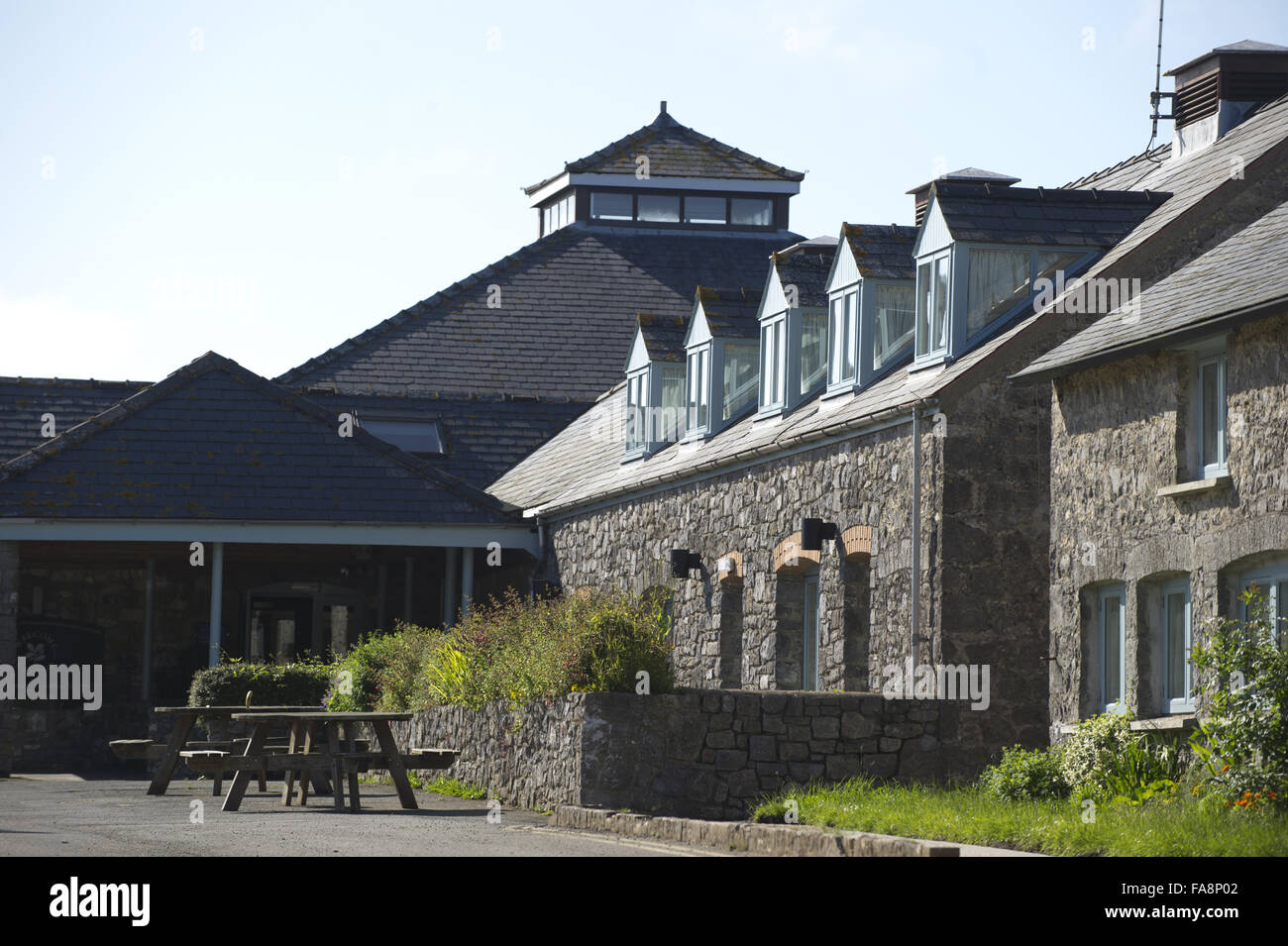 Stackpole Outdoor Learning Centre, Pembrokeshire Stock Photo - Alamy