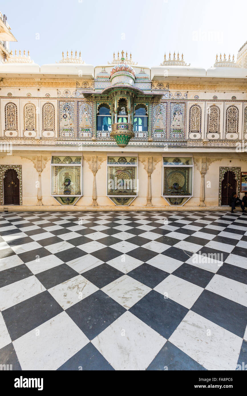 Detail of the City Palace Complex, Udaipur, Rajasthan Stock Photo - Alamy