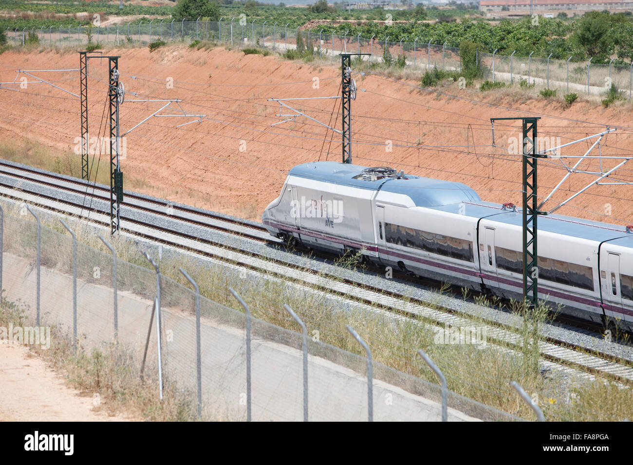 Ave high speed train spanish rail hi-res stock photography and images ...