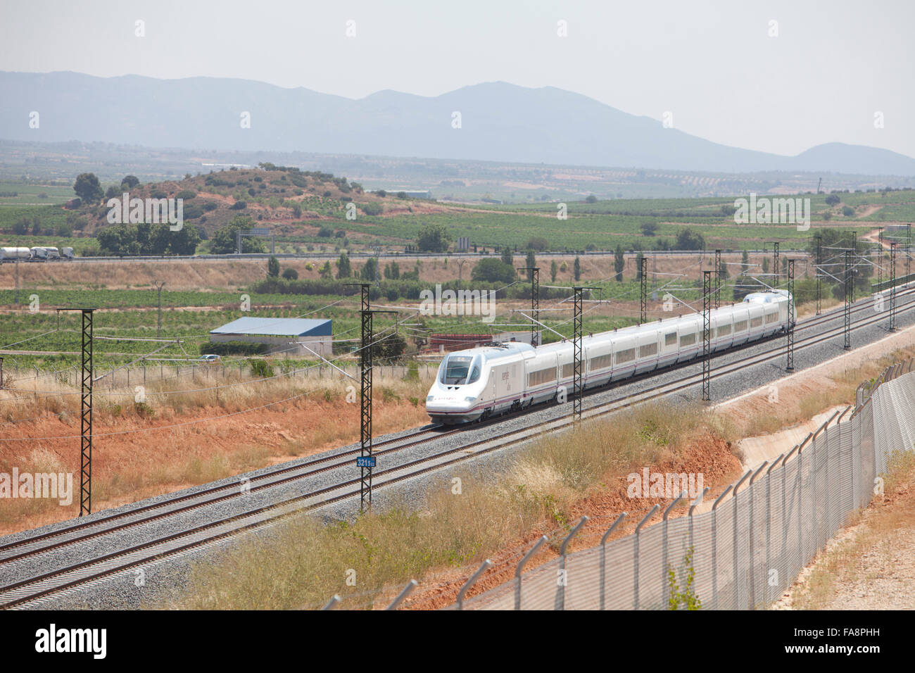 AVE, Spanish high speed train Stock Photo - Alamy